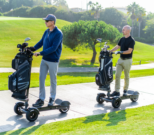 CycleBoard X-Quad 3000 Golf Caddy | Top Speed 27 mph, 36+ holes